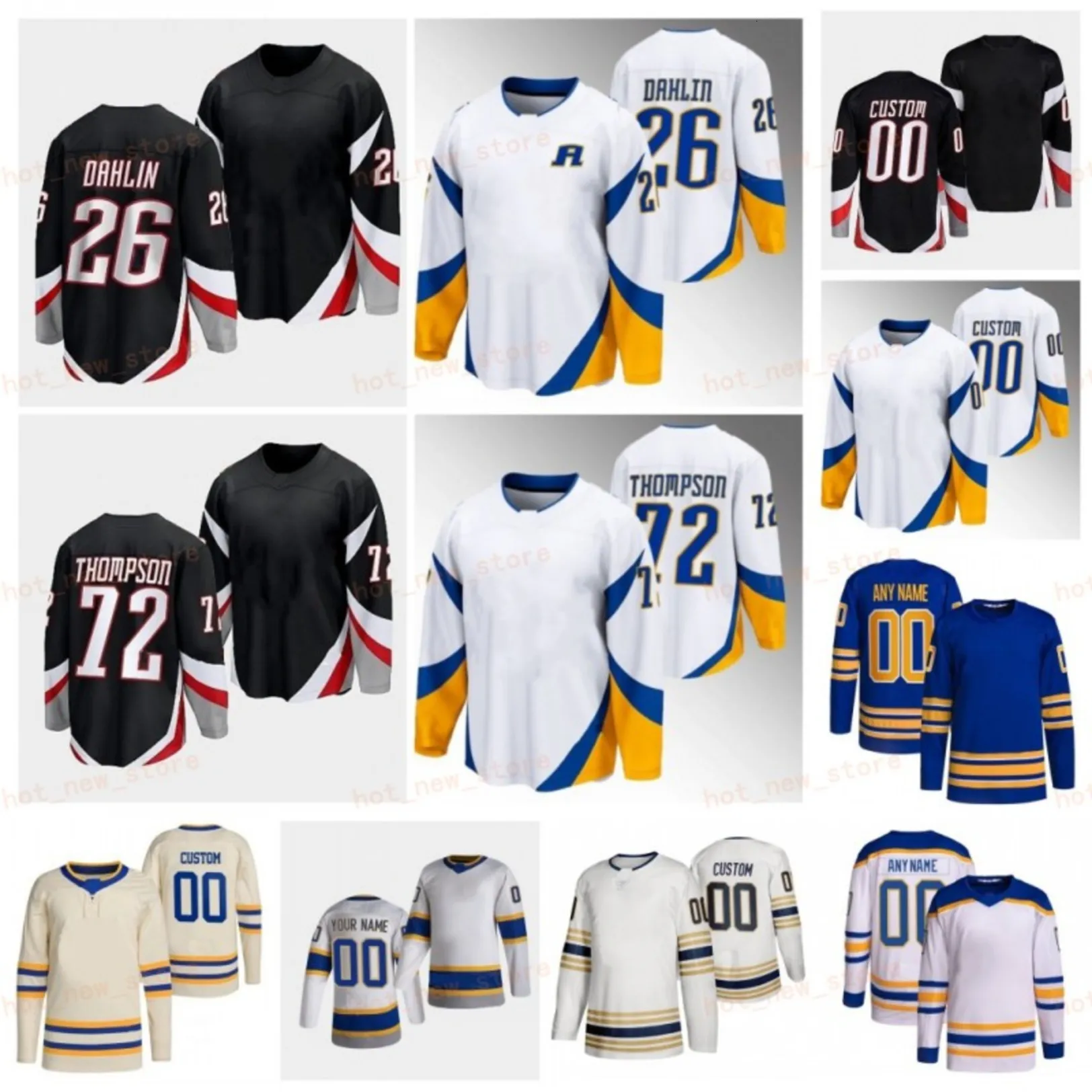 Rasmus Dahlin, Tage Thompson, Alex Tuch, Jeff Skinner, Victor Olofsson ...