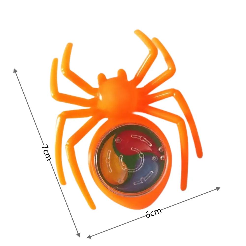 DHgate.com:12 Pack Colorful Spider Maze Game Pinata Bag Party Favor for ...