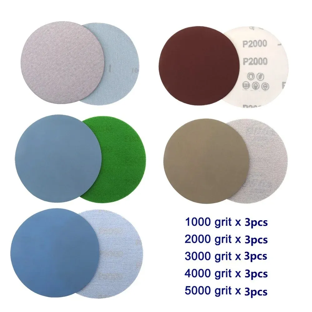 DHgate.com:150PCS 125mm Sandpaper, 5-Hole Hook and Loop Sanding Paper ...