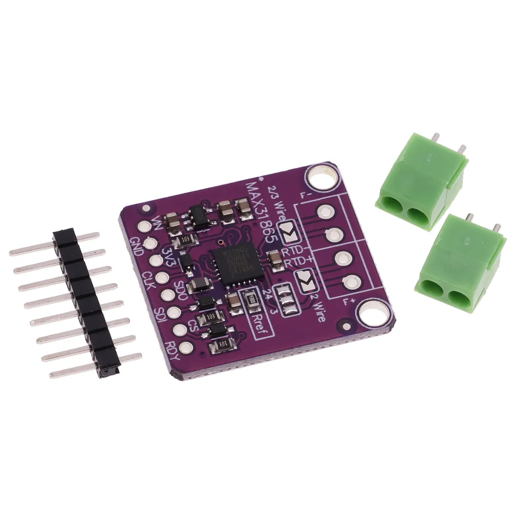 Precision Temperature Measurement Module: DC 3V 5V RTD Converter Board ...