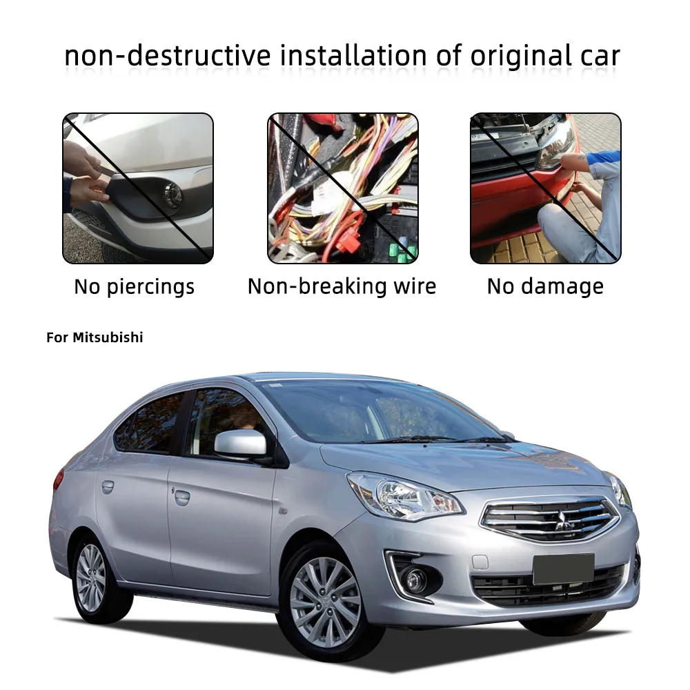 DHgate.com:LED DRL Fog Light for Mitsubishi Attrage Mirage G4 Headlight ...