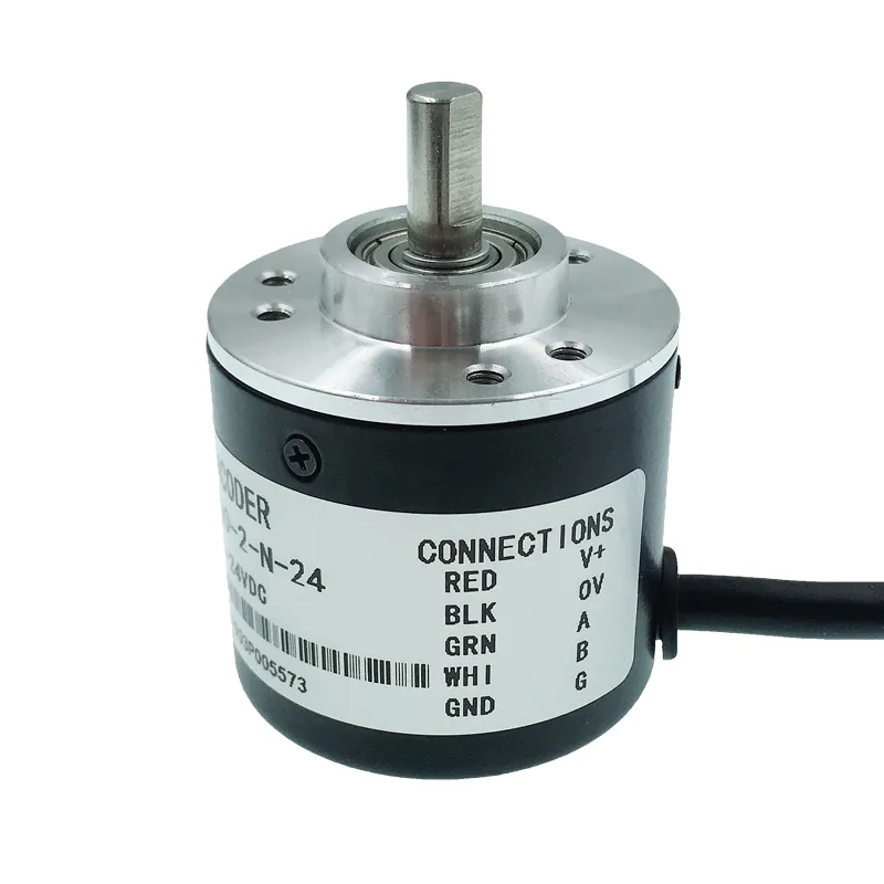 E38 Incremental Rotary Encoder, 5-24V DC, 360P/R, 400P/R, 600P/R, AB ...