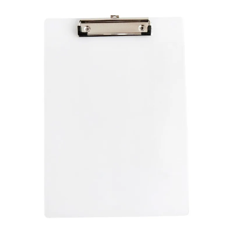 Transparent Plastic Clipboard with Metal Clip for A4 and A5 Documents ...