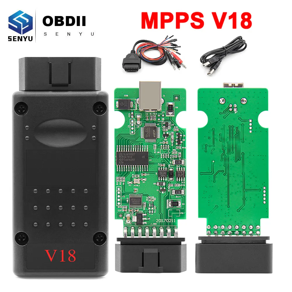 DHgate.com:MPPS V18 ECU Chip Tuning Interface Auto OBD2, Multi-Language ...