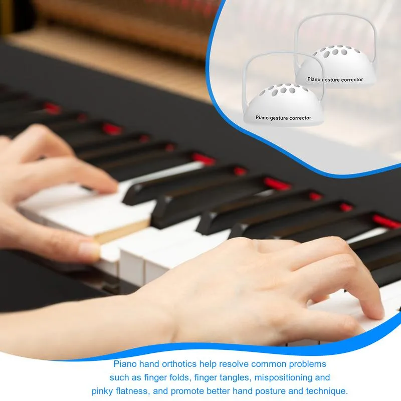Piano Hand Gesture Corrector Wearable Piano Hand Gesture Orthotic ...