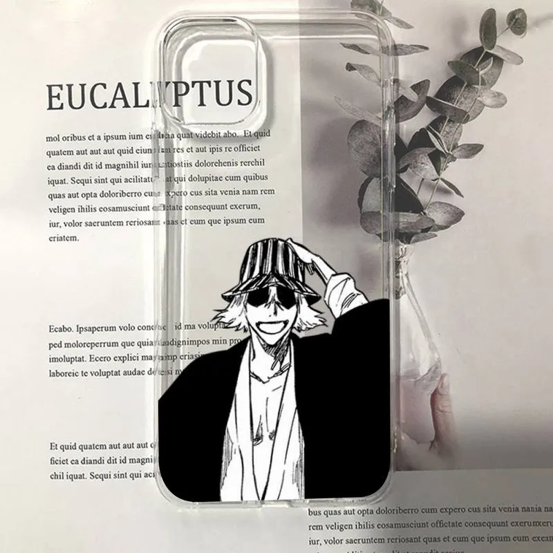 Kisuke Urahara Bleach Anime Phone Case for iPhone 13 12 Pro XS Max SE ...