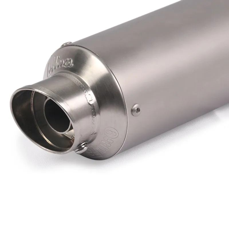 Universal Motorcycle Exhaust - Leovince Style, E-Mark Approved, DB ...