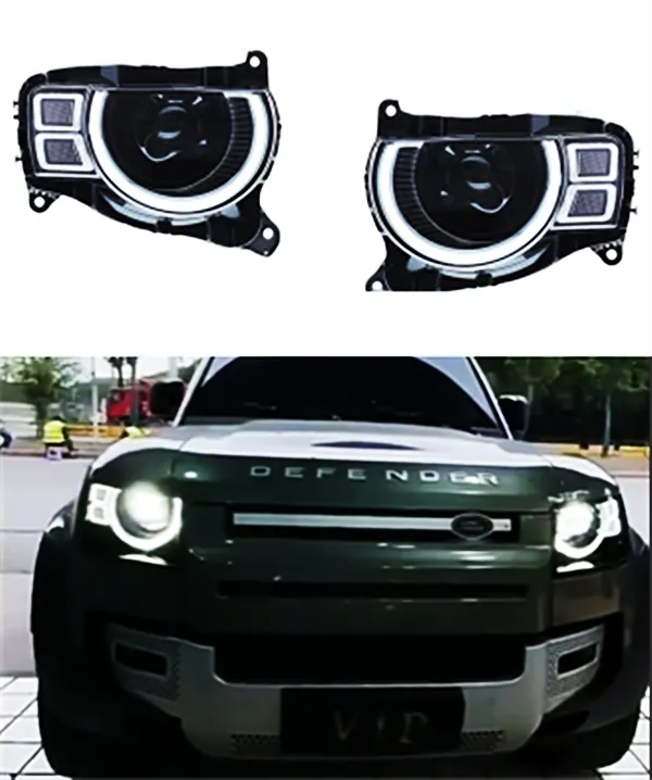Land Rover Defender 110 Headlights