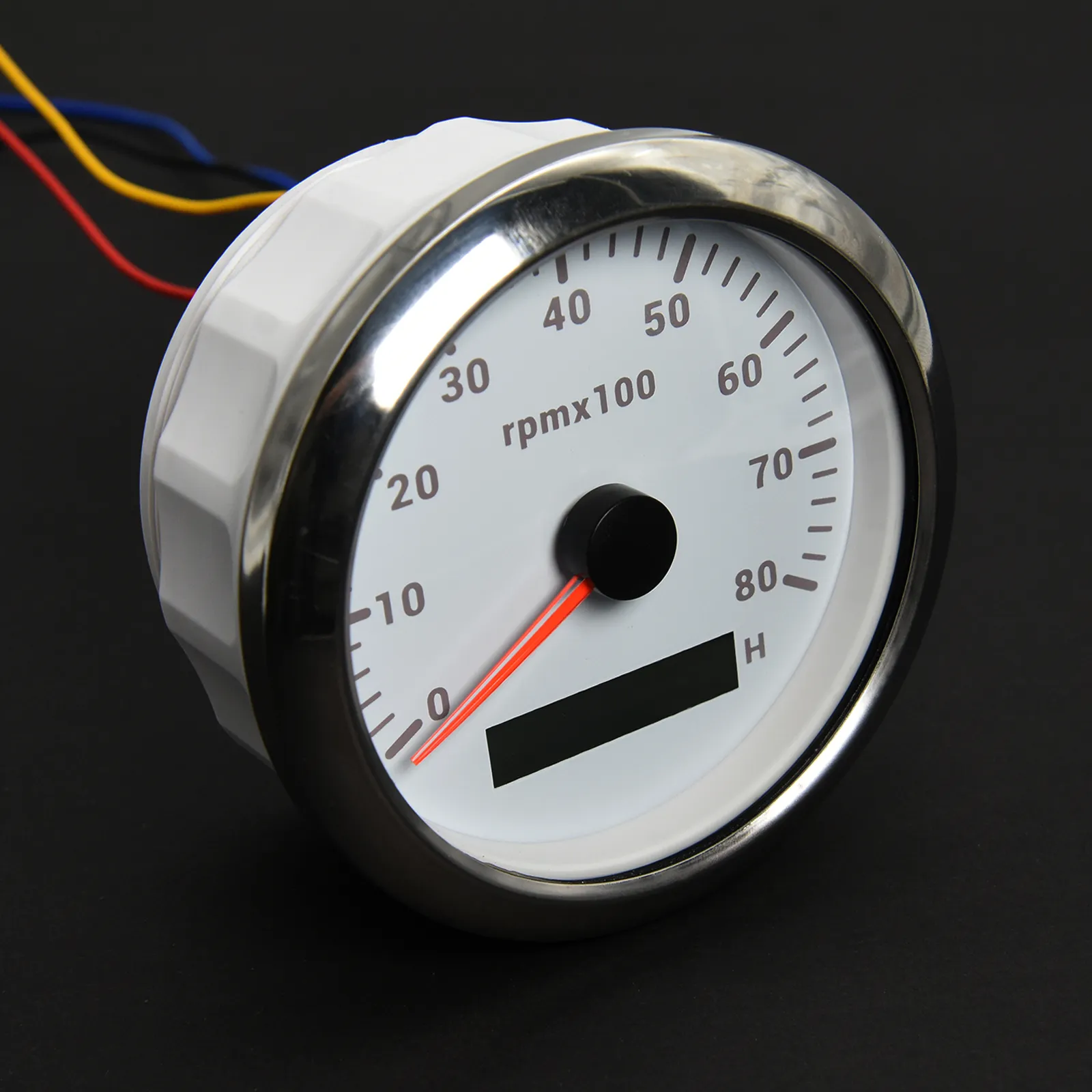 DHgate.com:7 Color LED Waterproof Tachometer Gauge with 85mm Tacho ...