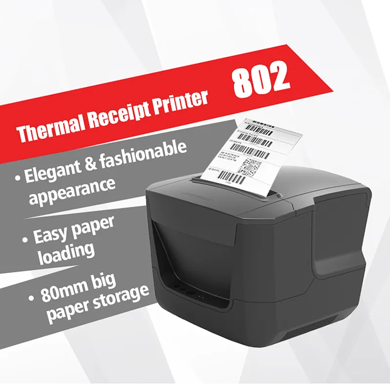 Mini Thermal Printers: 3 Inch 80mm POS Printer USB Cash Drawer ESC/POS ...