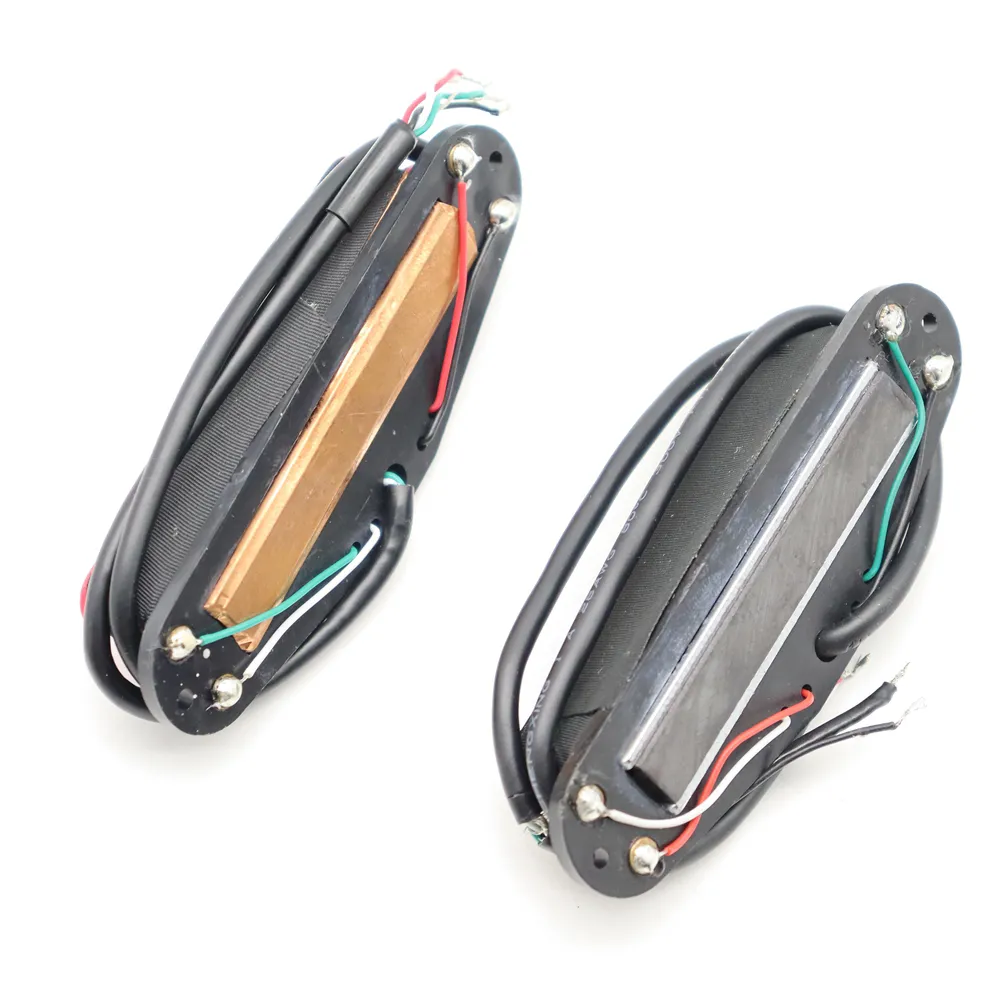 Set Dual Hot Rail Humbucker Pickups for ST Electric Guitar - 7-Color ...