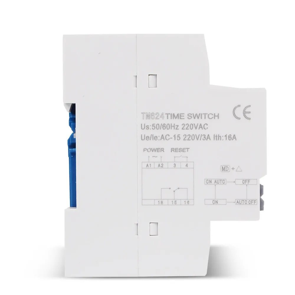 2024 DIN Rail Digital Programmable School Factory Bell Timer Controller ...