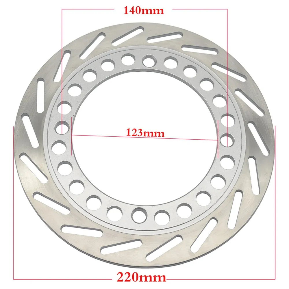 High-Performance Front 240mm & Rear 220mm Brake Disc Rotors for Honda ...