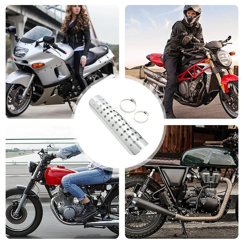 DHgate.com:Motorcycle Exhaust Heat Shield Motorcycle Muffler Pipe ...