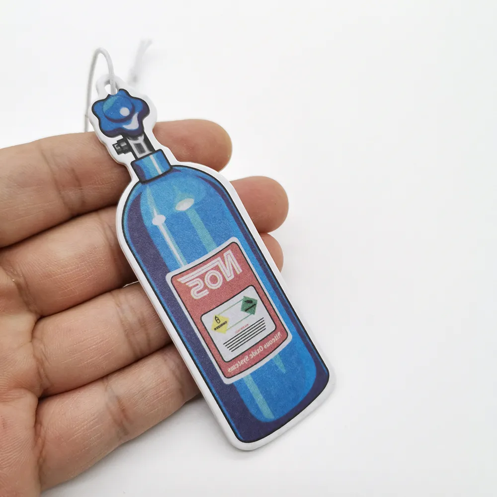 Eco-Friendly Recycled Paper Car Hanging Freshener for Rearview Mirrors ...