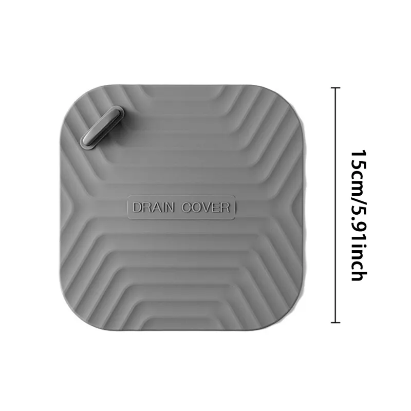 Odor-Blocking Bathroom Floor Drain Deodorizer with Silica Gel Pad and ...