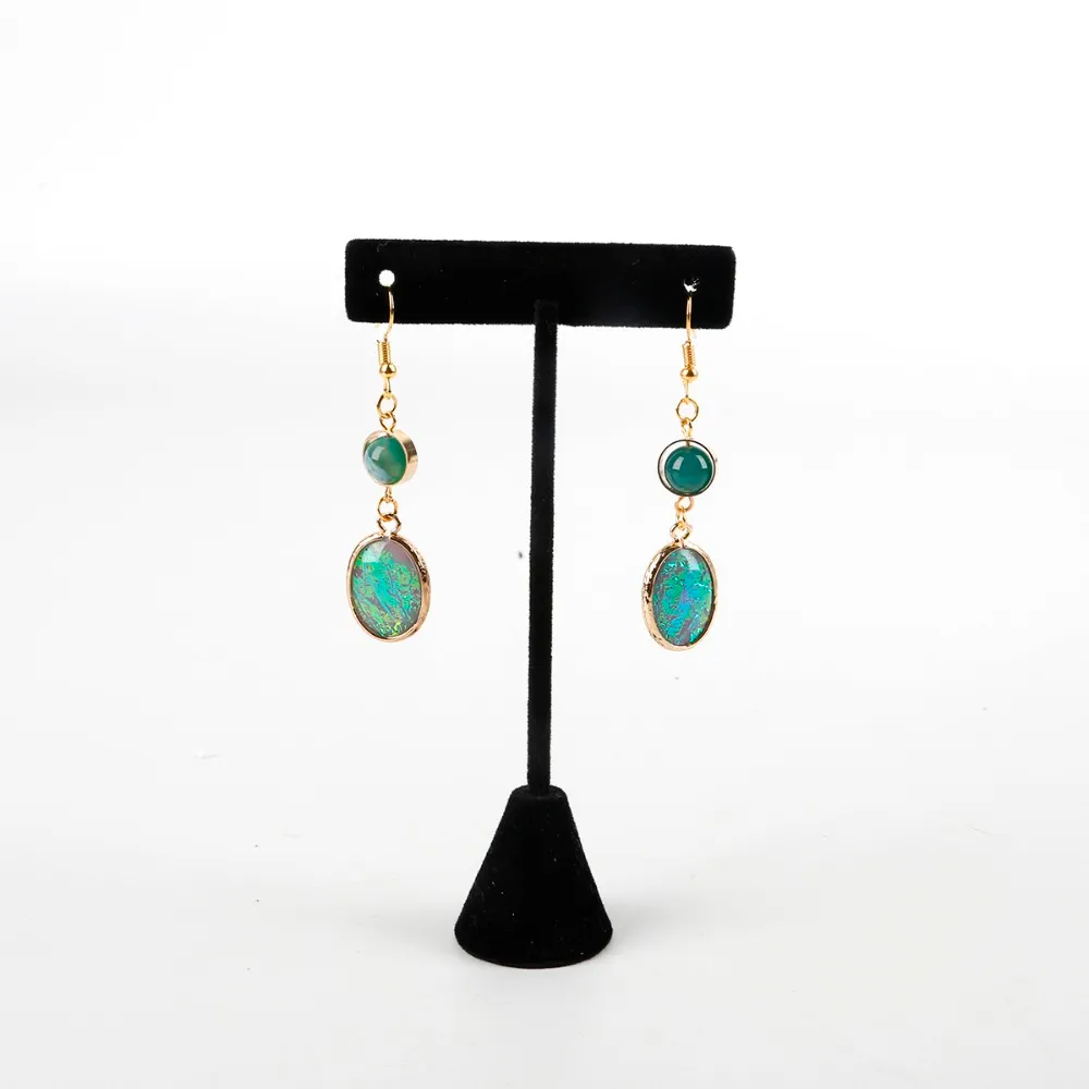 15x20mm Copper Double-Side Oval Resin Pendants for DIY Handmade Crafts ...