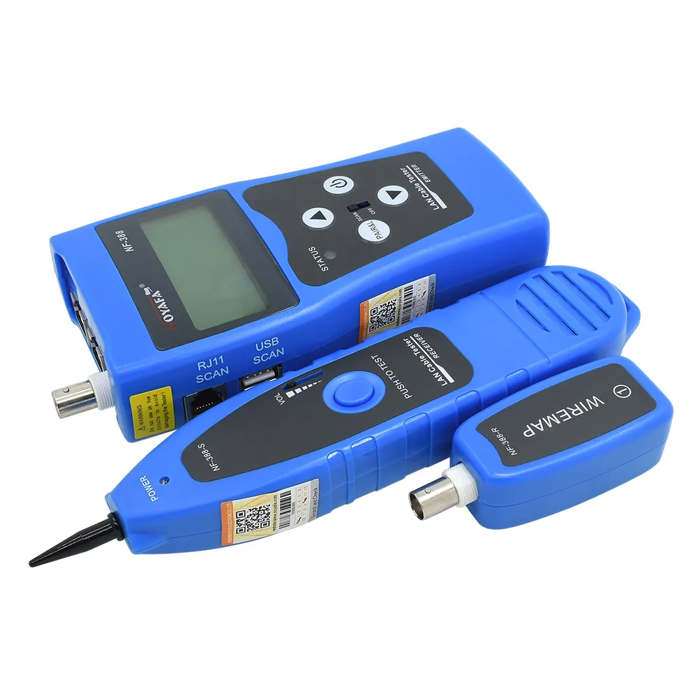 Cable Tester LAN Network Tool: Multifunctional Wire Tracker with LCD ...
