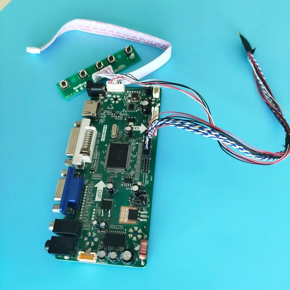 DHgate.com:LCD Controller Board Kit with LED Panel, HDMI VGA LVDS DVI ...