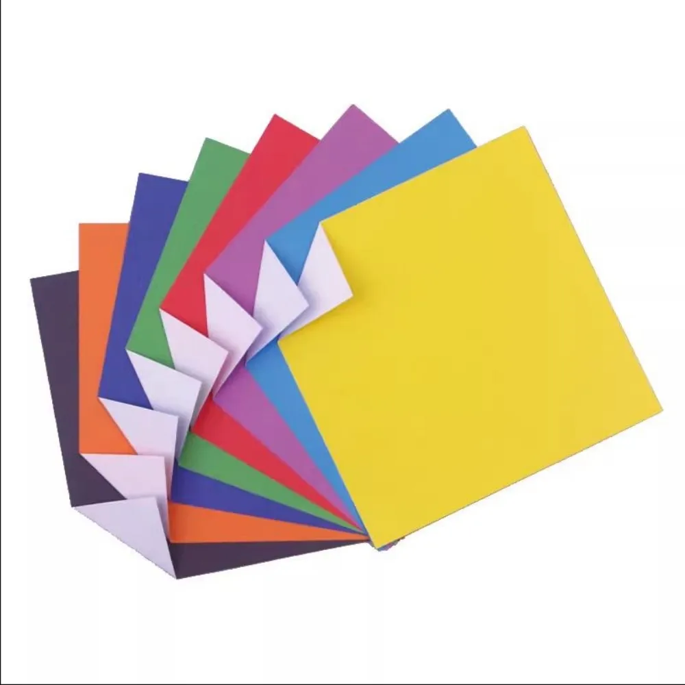 DHgate.com:Vivid Origami Paper: Double-Sided Colored Squares for Kids ...