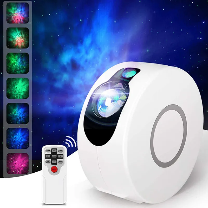 Smart LED Projection Lamp with Colorful Lighting - Indoor Stage Starry ...