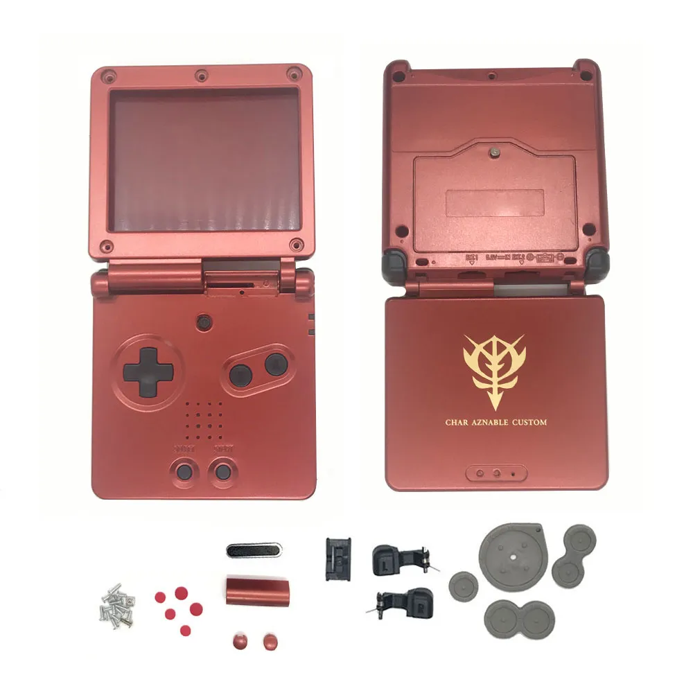 Housing Shell Case for Gameboy Advance SP Classic SFC Gray with Buttons ...