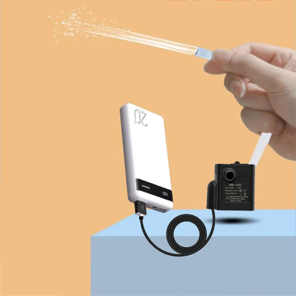 Mini USB Water Pump, DC 5V USB Micro Submersible Pumps For Pet Water ...