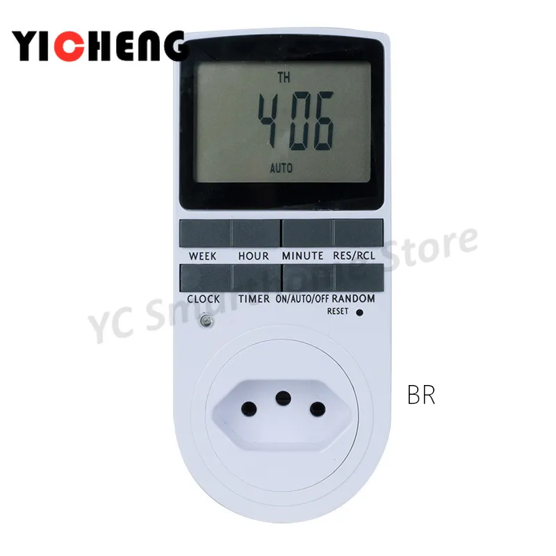 DHgate.com:Multi-Country Smart Timer Socket Outlet Electronic Countdown ...