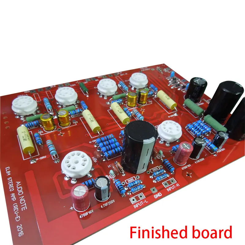 Tube Amplifier Kits: HiFi Vacuum Tube Stereo Push Pull EL84 Amplifier ...