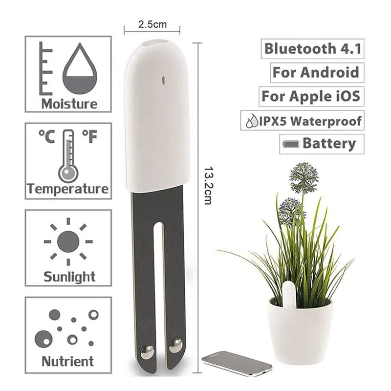 HHCC Flora Smart Soil Tester Sensor Garden Plant... From Ddmyday, $60. ...