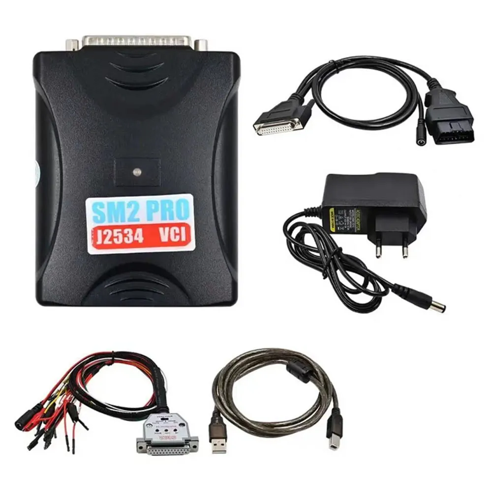 All-in-One SM2 PRO V2.21.22 J2534 VCI ECU Programmer Dongle: 67-in-M ...