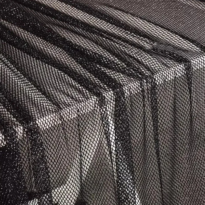 DHgate.com:3-10m Shiny Glitter Mesh Net Fabric: Stretchy Fishnet for ...