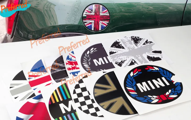 Modified Fuel Tank Cap Car Stickers for Mini Cooper F56 F55, Waterproof ...