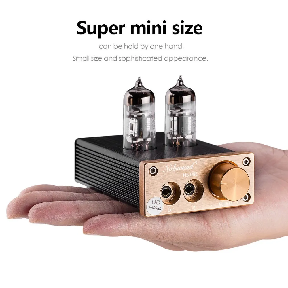 DHgate.com:Nobsound Mini 6J3 Vacuum Tube Preamp, HiFi Stereo Audio Pre ...