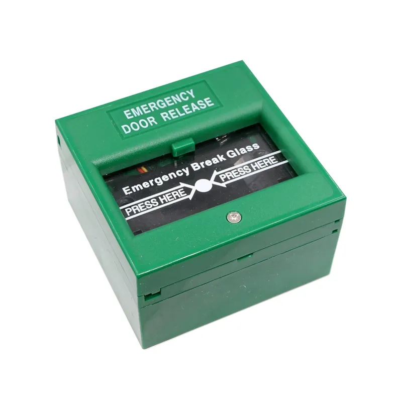 Breakable Glass Emergency Exit Push Button - Green, Red, White, Yellow ...