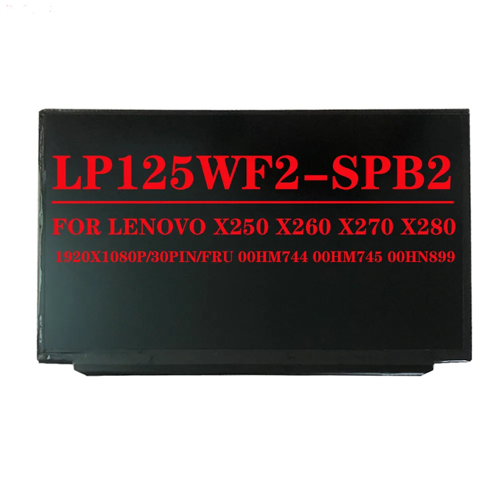 Lenovo ThinkPad X240 X250 X260 X270 X280 FHD LCD Replacement Screen ...