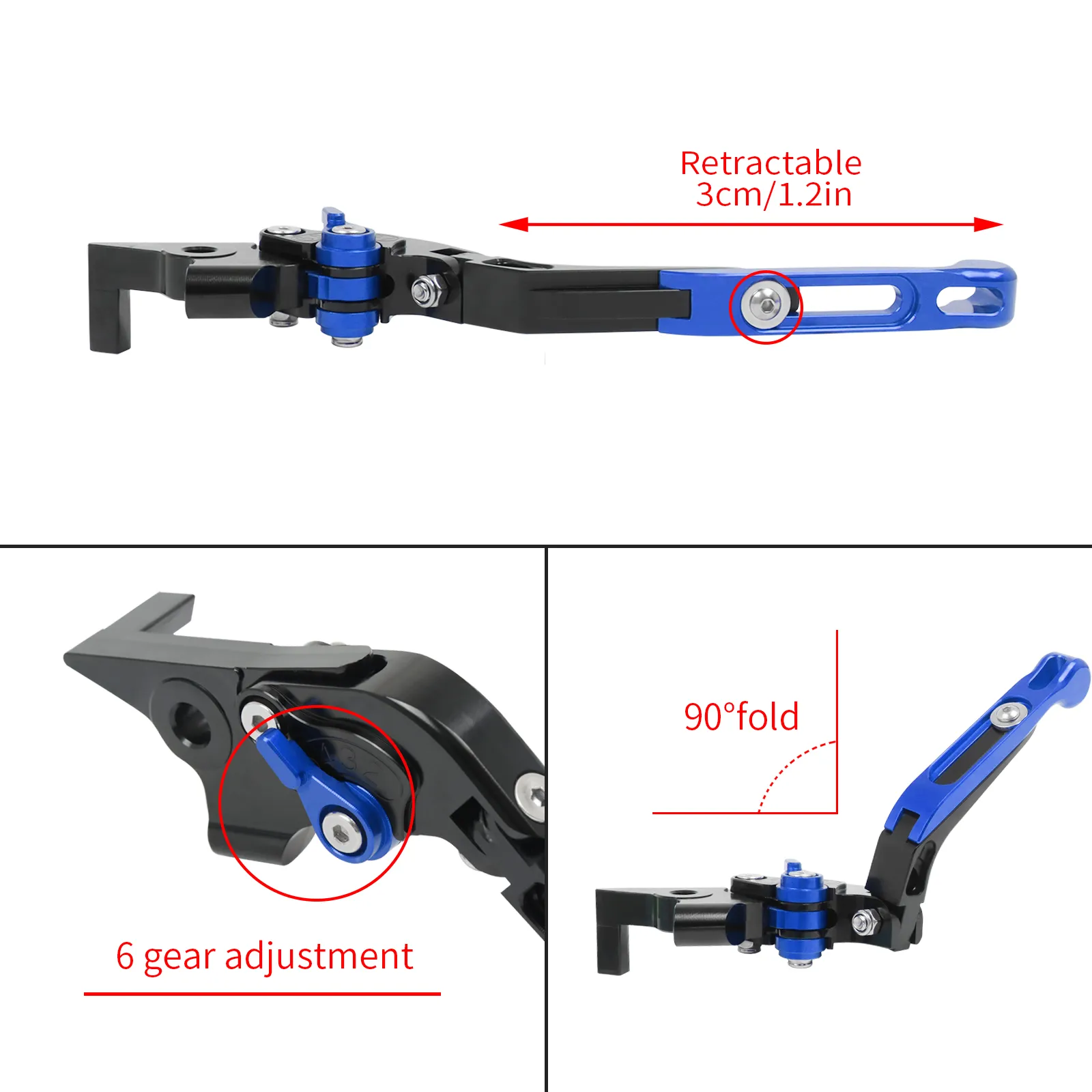 DHgate.com:Brake and Clutch Levers for Motorcycles Yamaha YZF R3 Frame ...