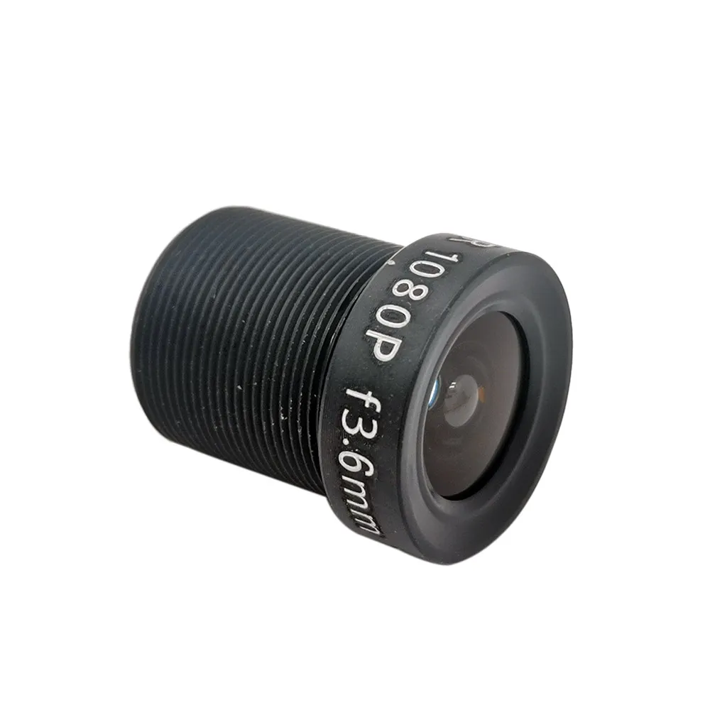HD 1080P CCTV Lens 3.6mm Manual Focal Length with IR Filter M12 Mount ...