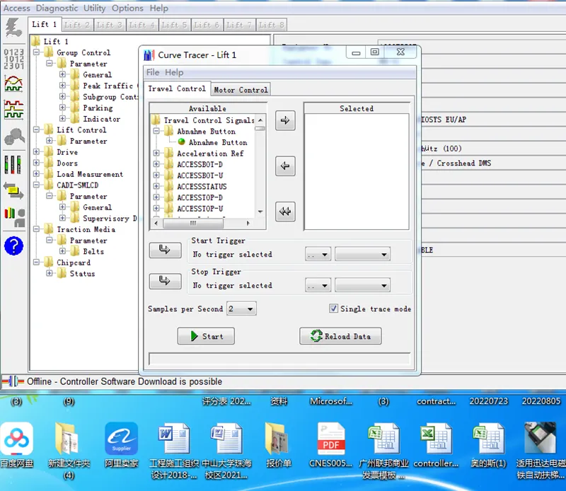 Elevator Service Tool 3300 5500 7000 Copy Modify Program Lift Parts ...