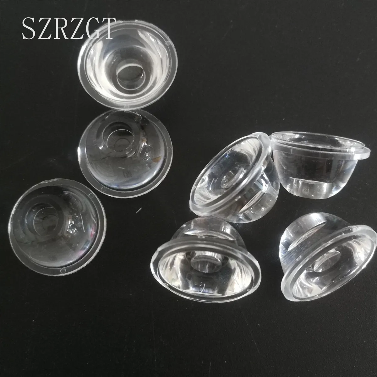 3mm Leds LED Lens Set: 5/8/15/25/30/45/60/90/120 Degree 20mm For 1W 3W ...