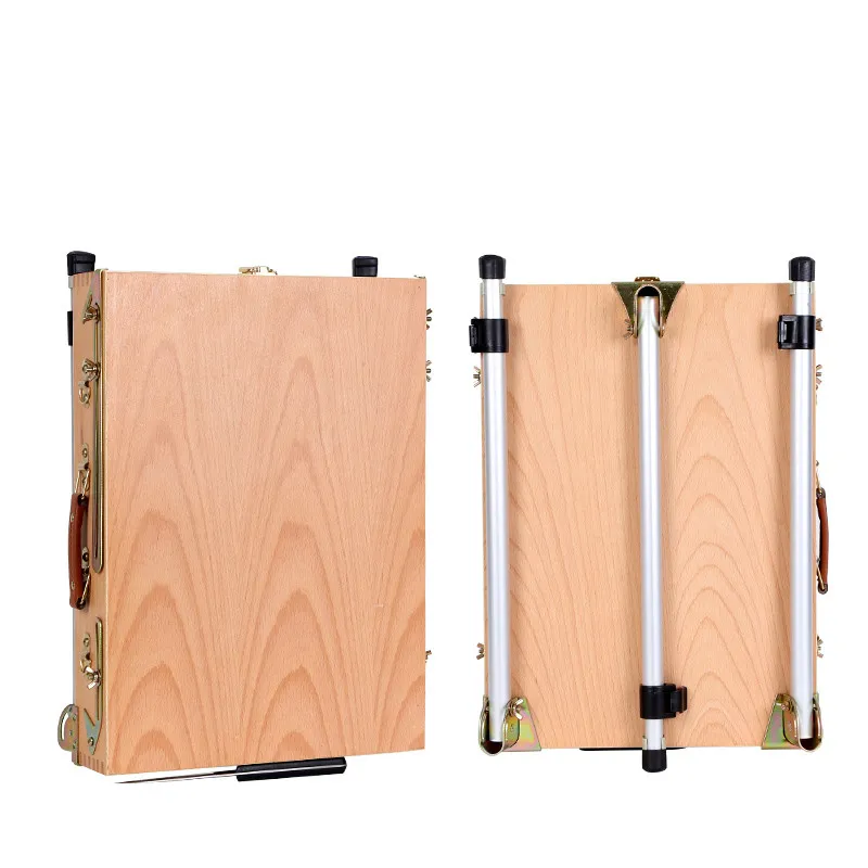 Oil Paint Box Sketching Set with Portable Painting Box Easel, Adult ...