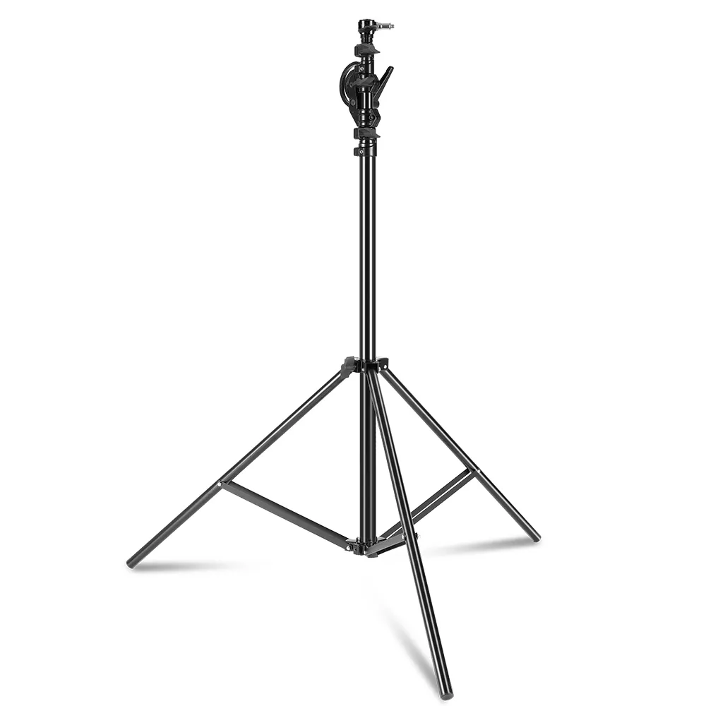157in Adjustable Boom Tripod Light Stand Heavy Duty 5kg Capacity with ...