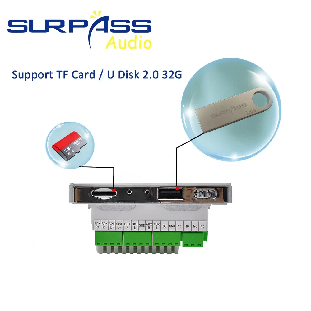 Smart Hotel Room Bluetooth Amplifier In Wall Stereo... From Ddmyaug ...