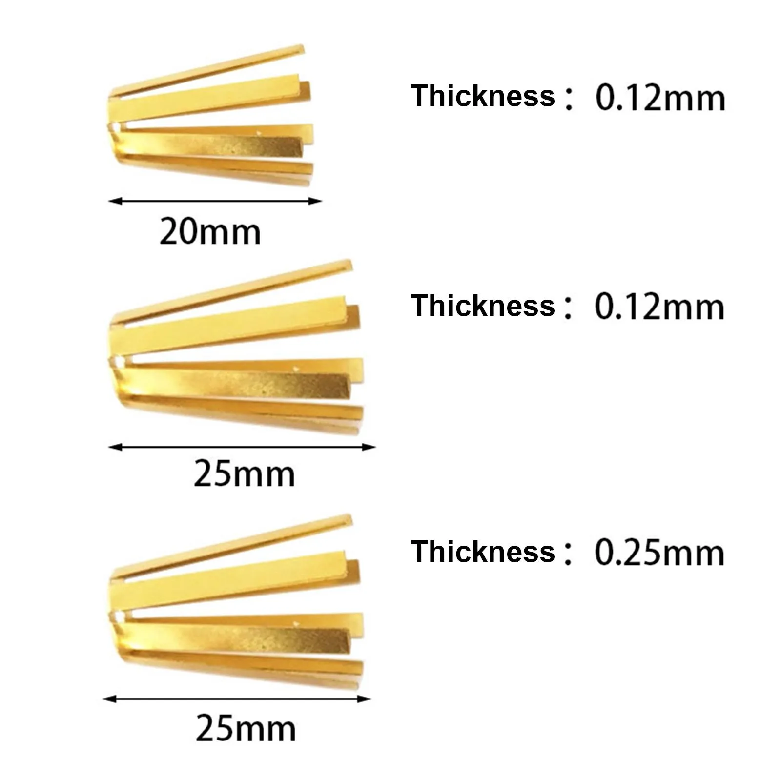 5-Piece Golf Brass Shaft Shim Adapter Set - Easy Assembly Tool, Durable ...