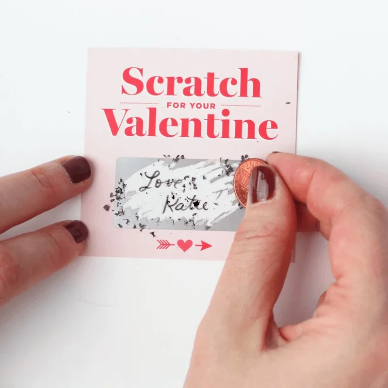 10 DIY Scratch Off Valentine Card Love Coupons - Personalized Gifts for ...