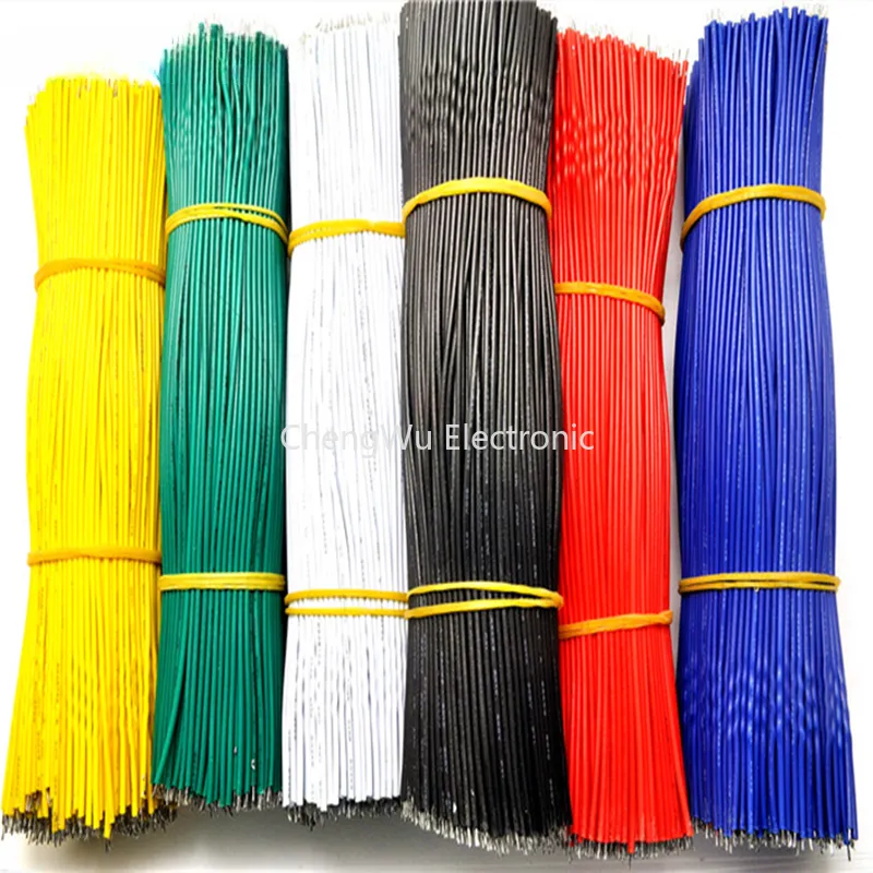 DHgate.com:20-Pack Multi-Colored 24AWG Electrical Wire, 20cm Insulated ...
