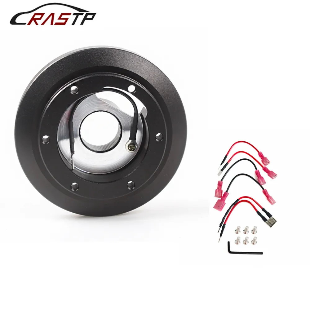 RASTP Car Steering Wheel Hub Adapter Kit For Audi/Volkswagen Black ...