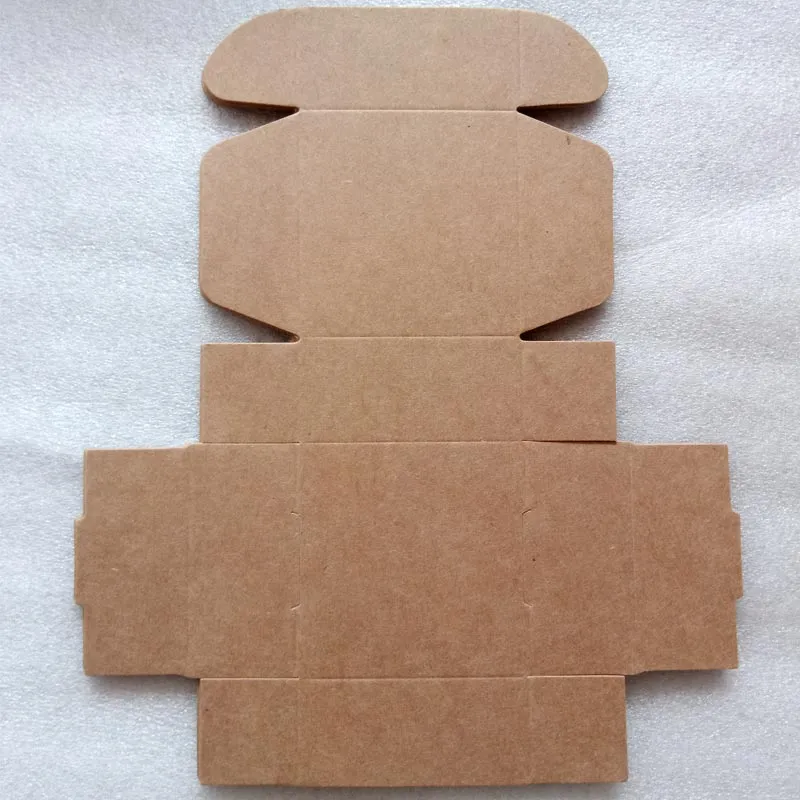 Kraft Paper Boxes with Lids Rectangular Gift Packaging Boxes for Cake ...