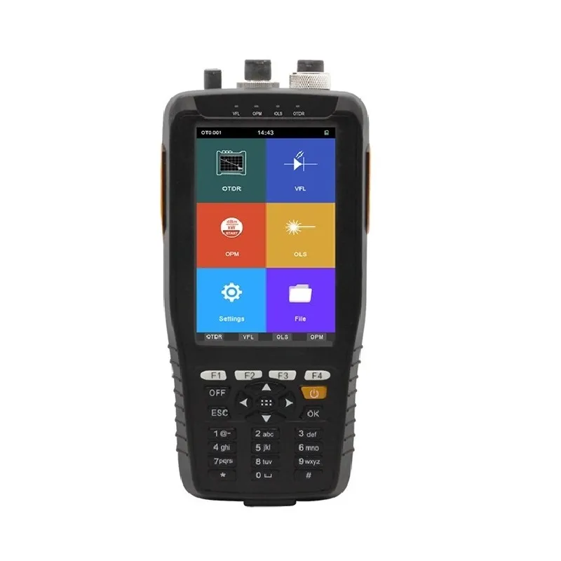 TM290 Smart OTDR 1310 1550nm 1610nm With VFL/OPM/OLS Touch Screen OTDR Optical Time Domain ...