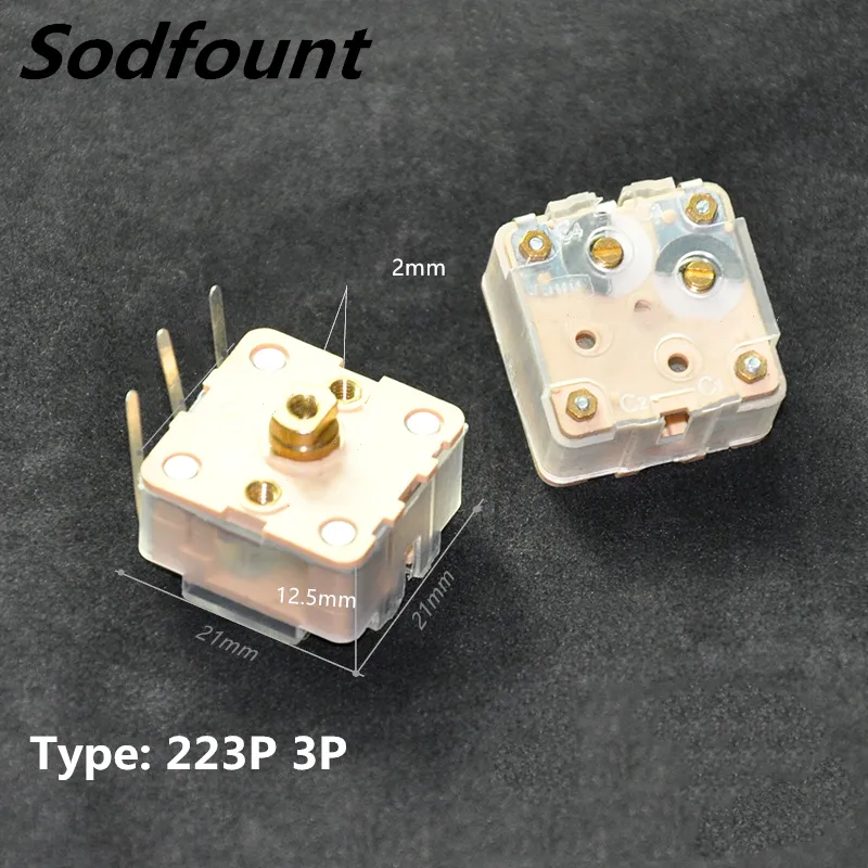 443DF 223P Potentiometer Trimmer Capacitor with Plastic Shaft for FM/AM ...